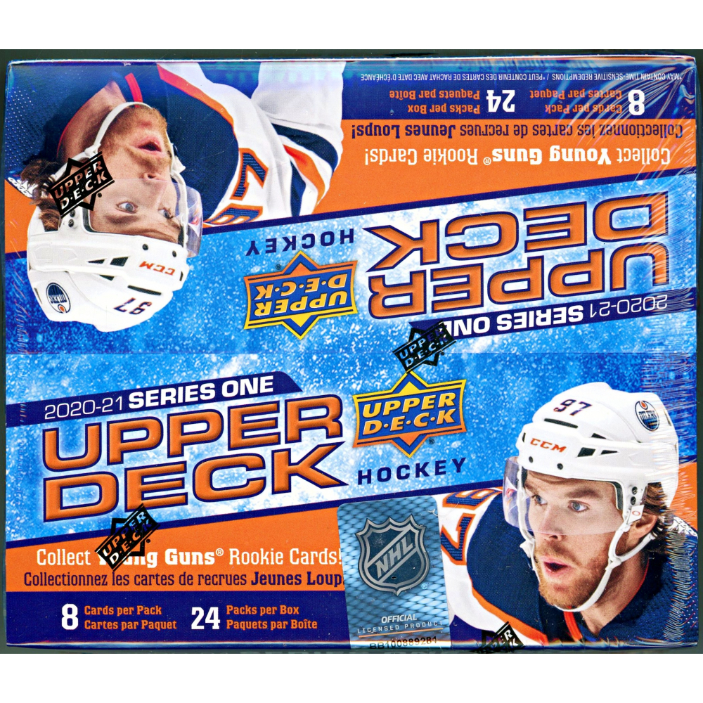 2020-21 Upper Deck Series 1 Retail Box with (24) Packs | Pristine Auction