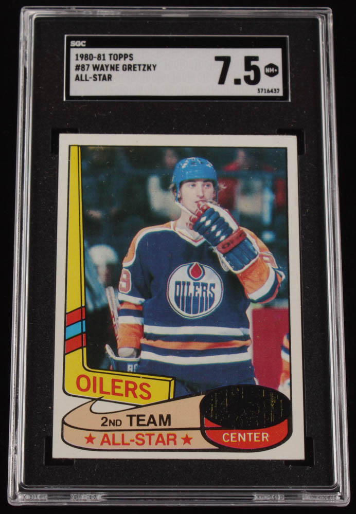 Wayne Gretzky 1980-81 Topps #87 All-Star (SGC 7.5) | Pristine Auction