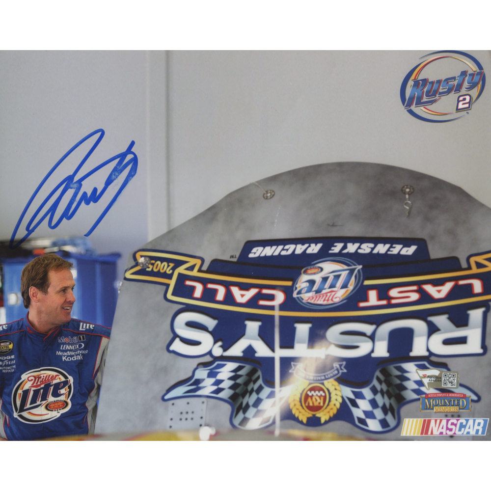 Rusty Wallace Signed NASCAR 8x10 Photo (Fanatics Hologram) | Pristine ...