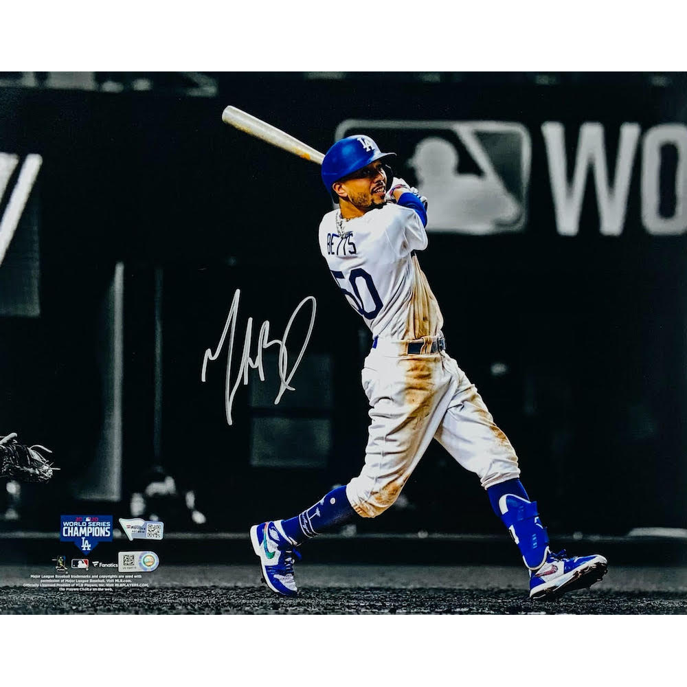 Mookie Betts Signed Dodgers 11x14 Photo (Fanatics & MLB) | Pristine Auction