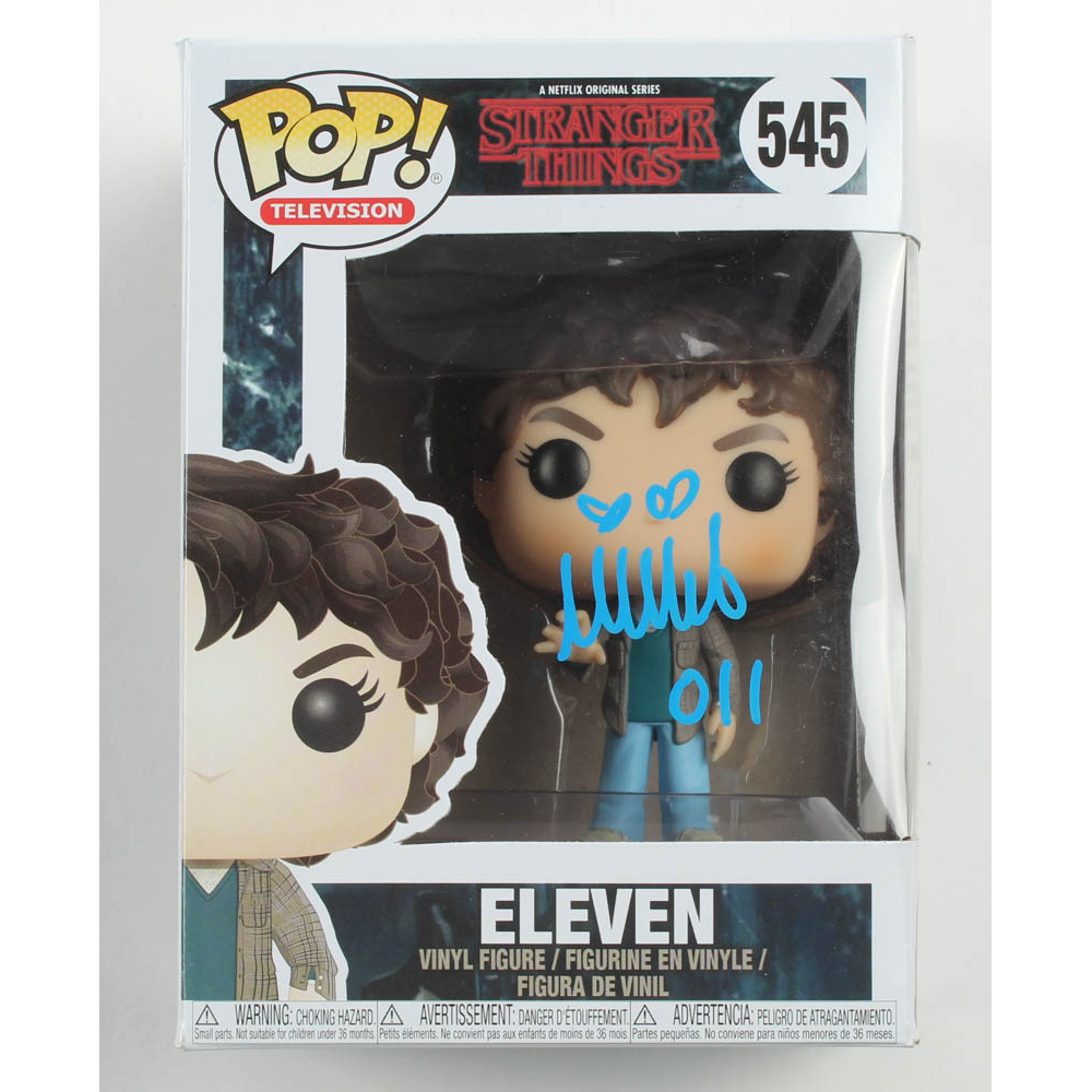 Millie Bobby Brown Signed "Stranger Things" #545 Eleven Funko Pop ...