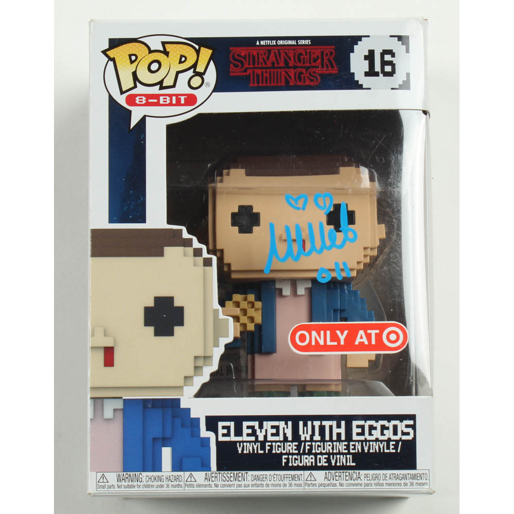 Millie Bobby Brown Signed "Stranger Things" #16 Eleven with Eggos Funko ...