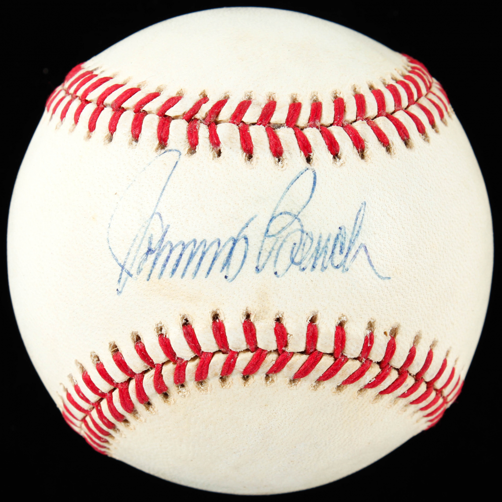 Johnny Bench Signed ONL Baseball (JSA COA) | Pristine Auction
