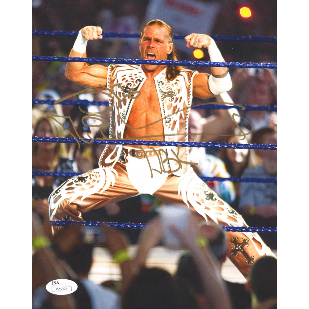 Shawn Michaels Signed WWE 8x10 Photo Inscribed "HBK" (JSA COA ...