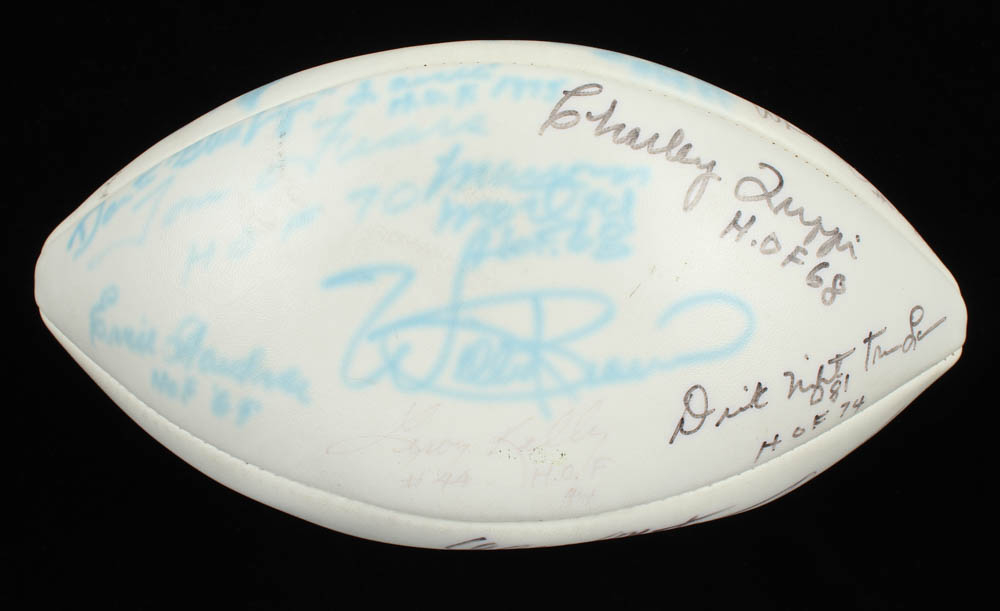NFL Legends & Stars Football Signed By (21) With Night Train Lane ...
