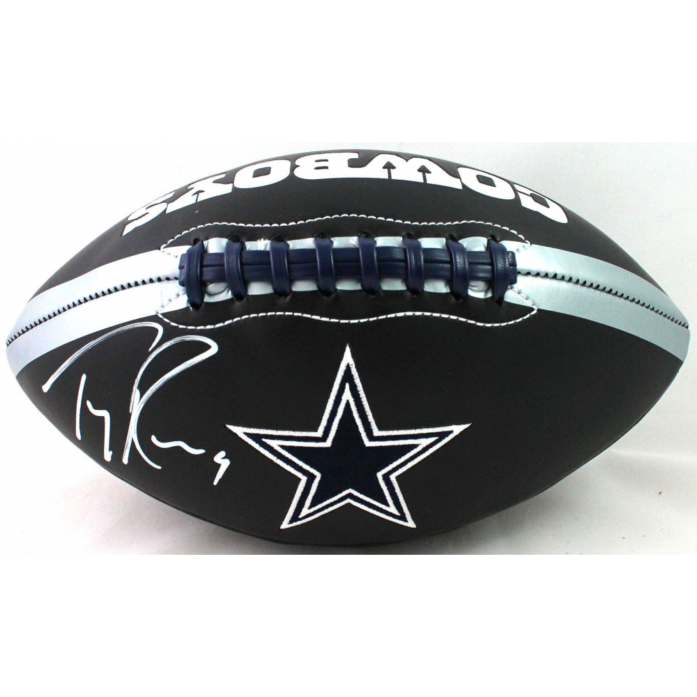 Tony Romo Signed Cowboys Logo Football (Beckett COA) | Pristine Auction