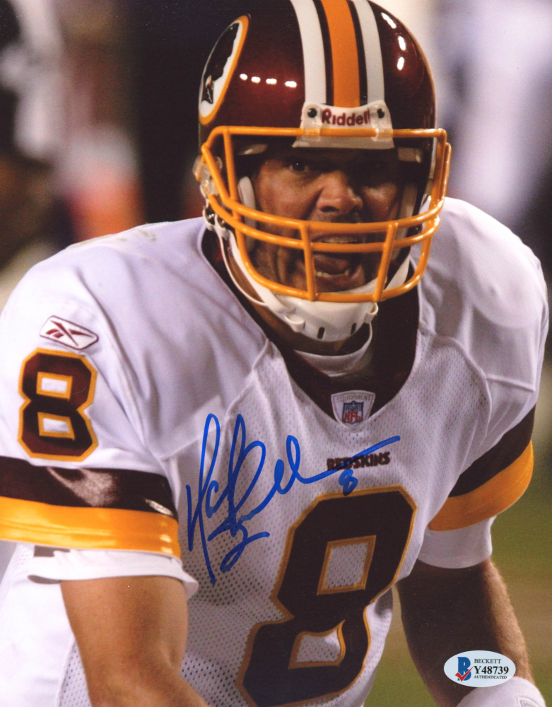 Mark Brunell Signed Redskins 8x10 Photo (Beckett COA) | Pristine Auction