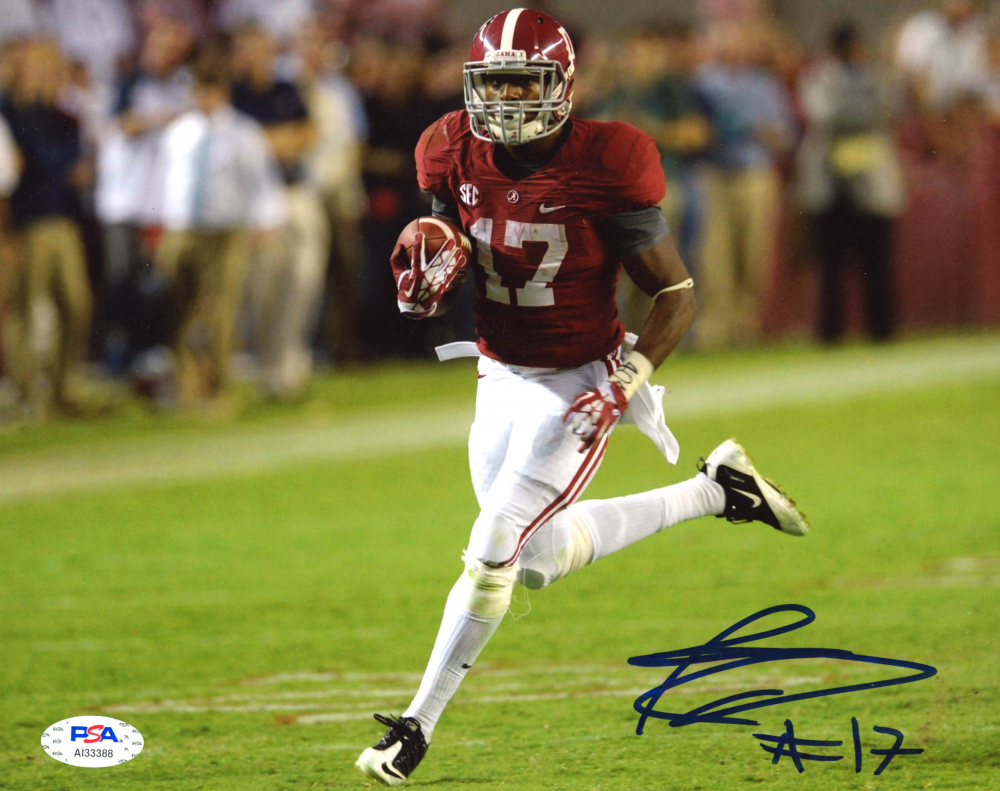 Kenyan Drake Signed Alabama Crimson Tide 8x10 Photo (PSA COA ...