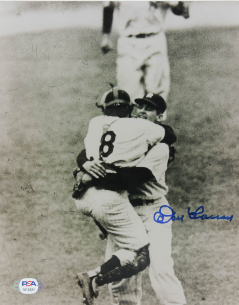 Don Larsen Signed Yankees 8x10 Photo (PSA COA) | Pristine Auction