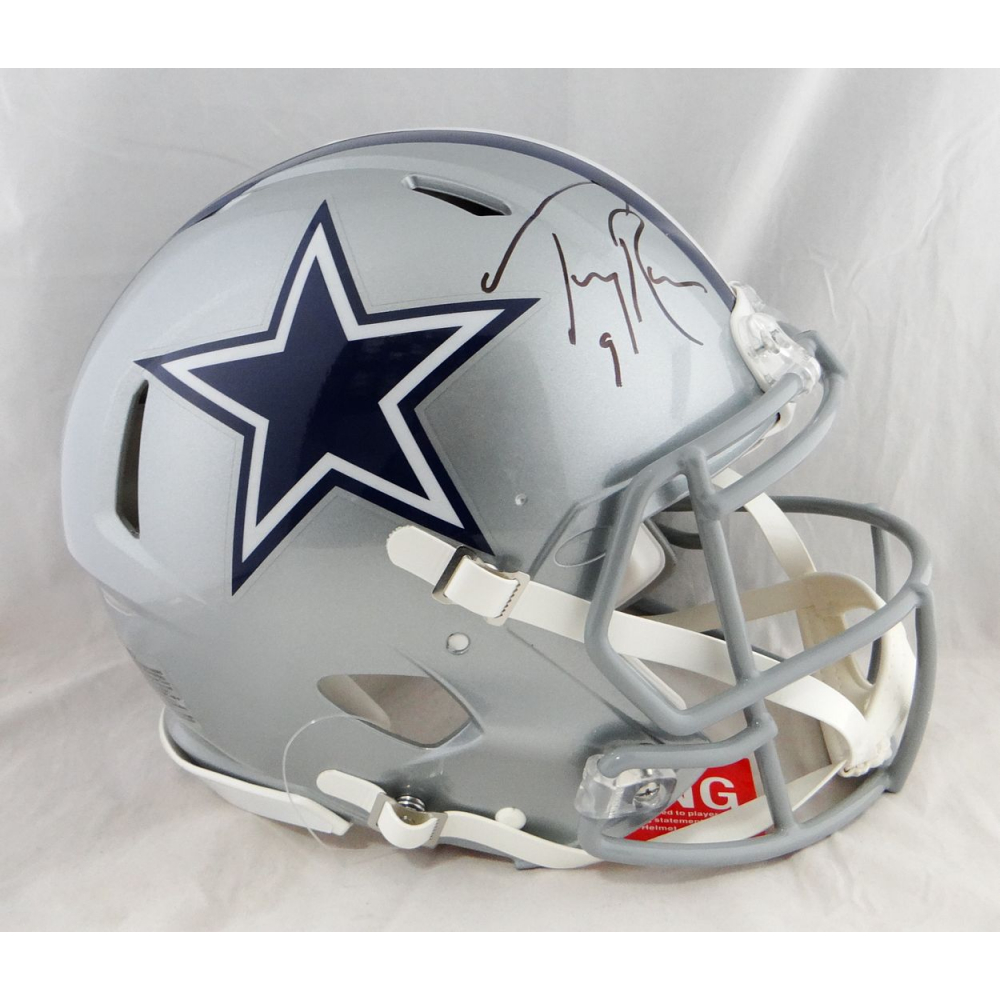 Tony Romo Signed Cowboys Full-Size Authentic On-Field Speed Helmet ...