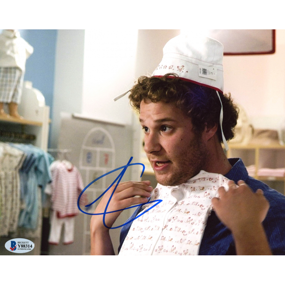 Seth Rogen Signed "Knocked Up" 8x10 Photo (Beckett) | Pristine Auction