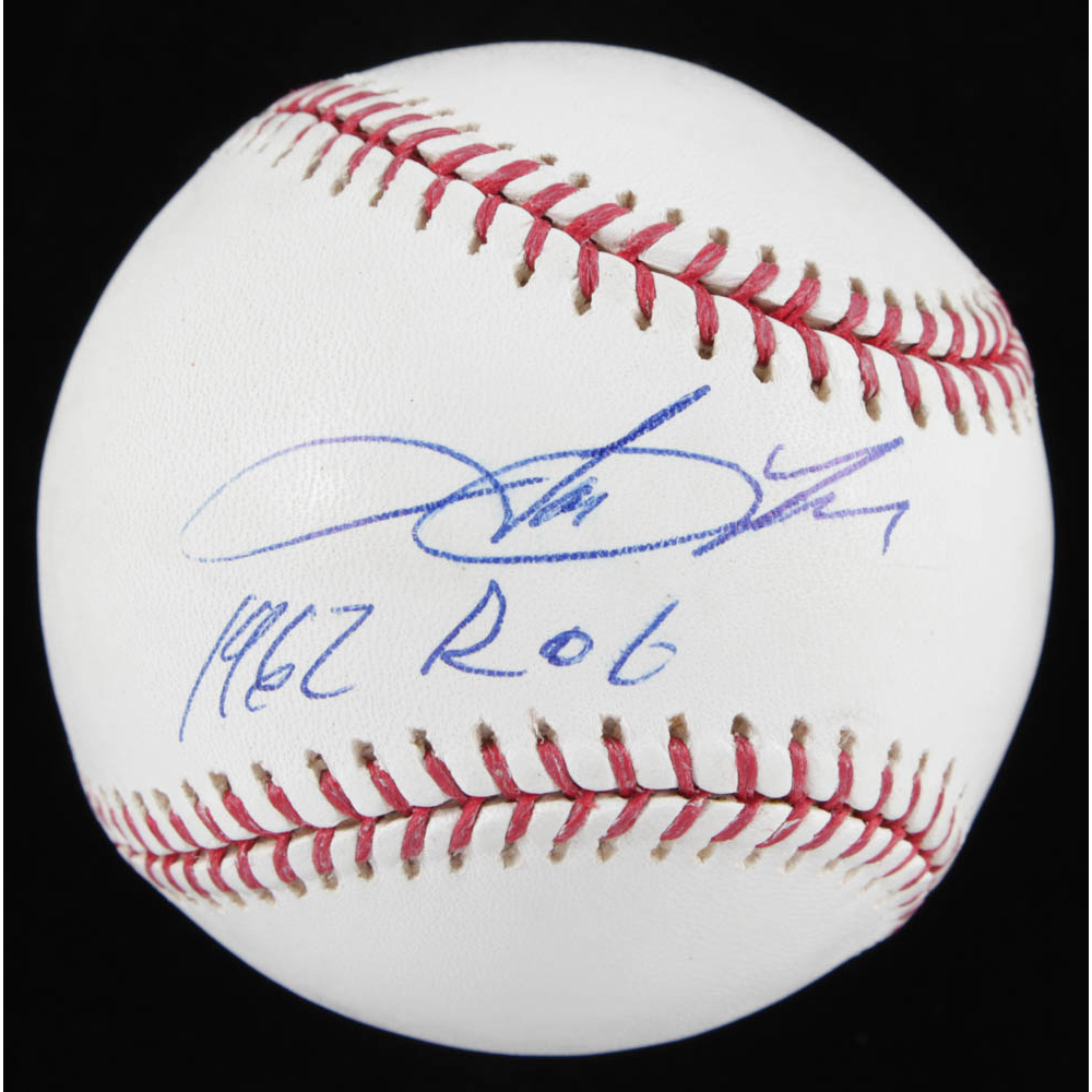 Tom Tresh Signed OML Baseball Inscribed "1962 ROY" (JSA COA) | Pristine ...
