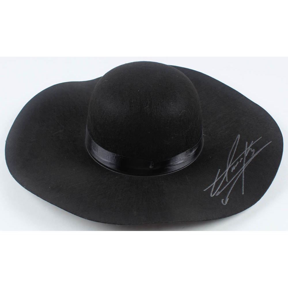 The Undertaker Signed Wide Brim Open Crown Hat (JSA COA) | Pristine Auction