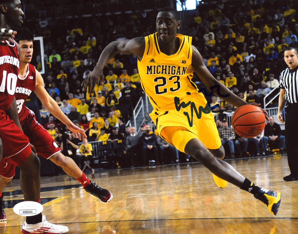 Caris LeVert Signed Michigan Wolverines 8x10 Photo (JSA COA) | Pristine ...