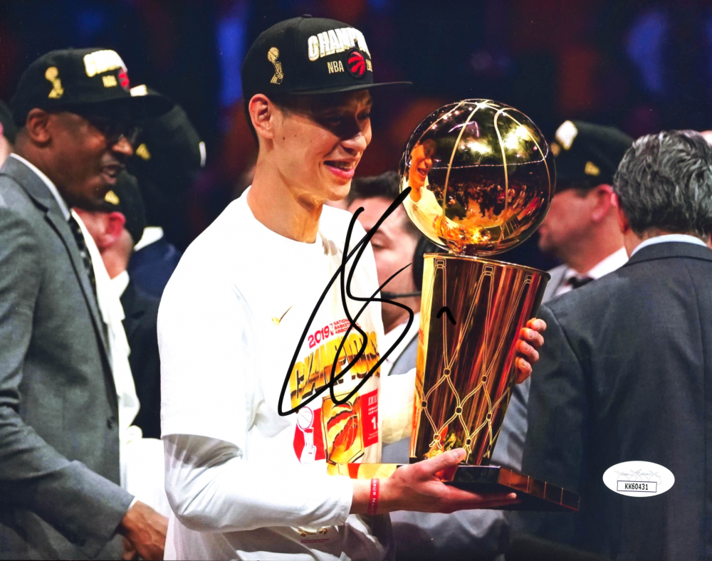 Jeremy Lin Signed Raptors 8x10 Photo (JSA COA) | Pristine Auction