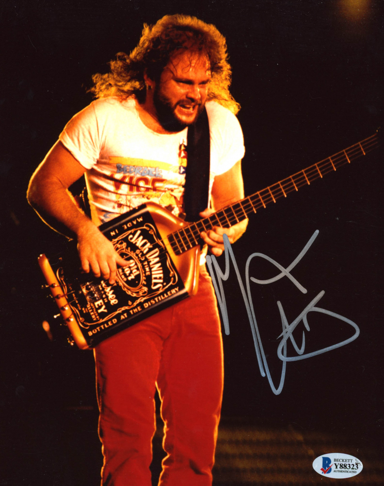 Michael Anthony Signed 8x10 Photo (Beckett COA) | Pristine Auction