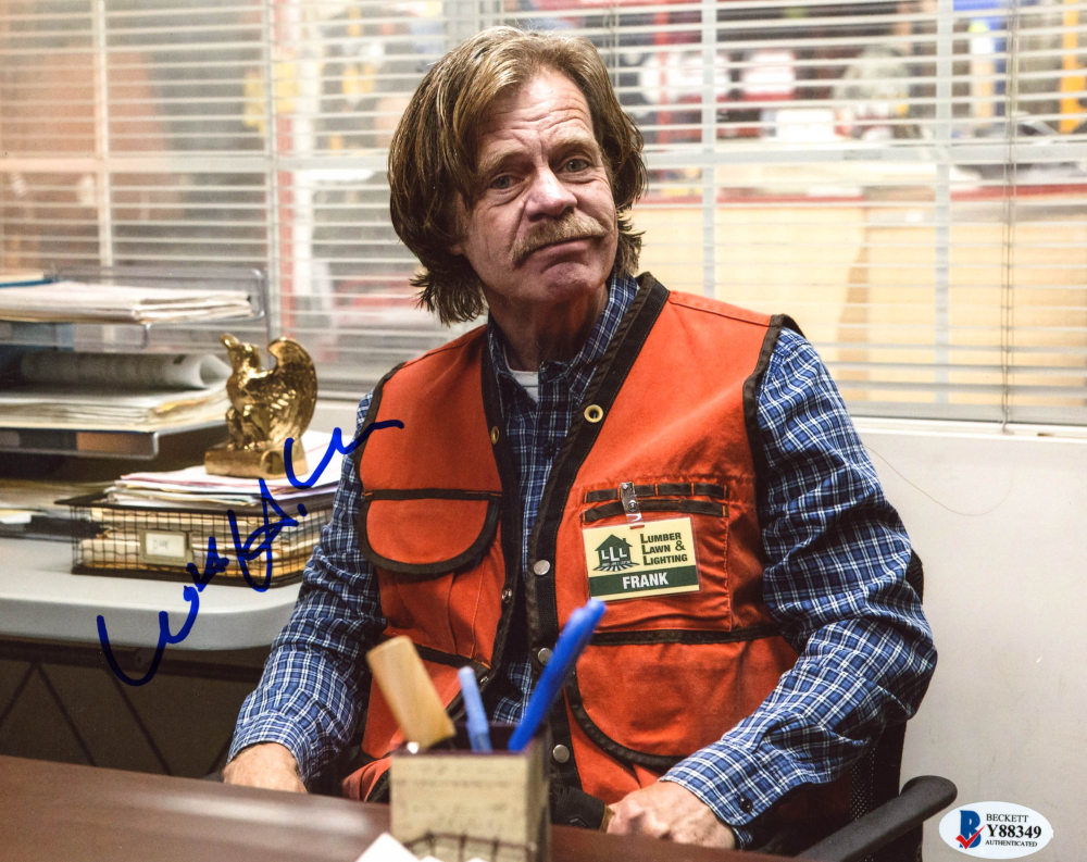 William H. Macy Signed "Shameless" 8x10 Photo (Beckett COA) | Pristine ...
