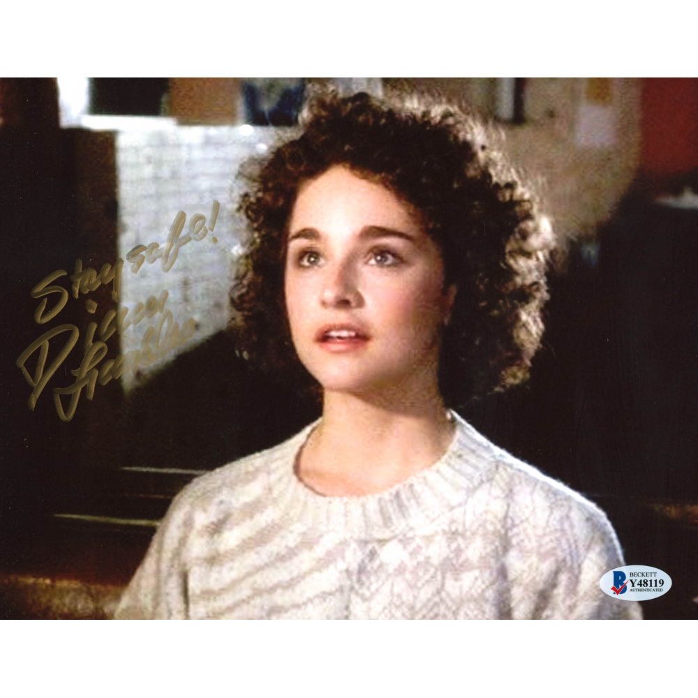 Diane Franklin Signed Better Off Dead 8x10 Photo Inscribed Stay Safe