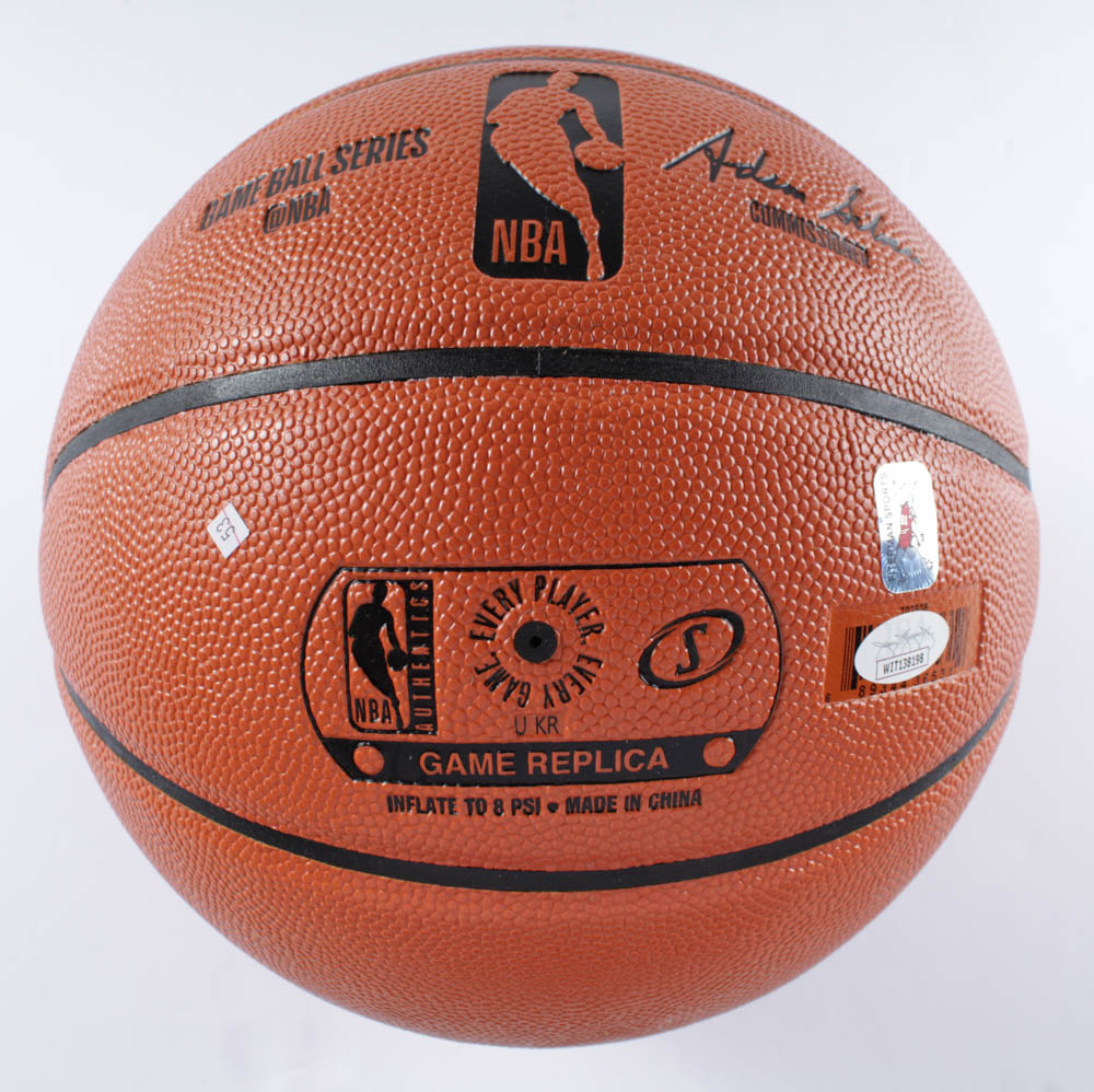 Dennis Rodman Signed Bulls Logo NBA Basketball (JSA COA & Fiterman ...