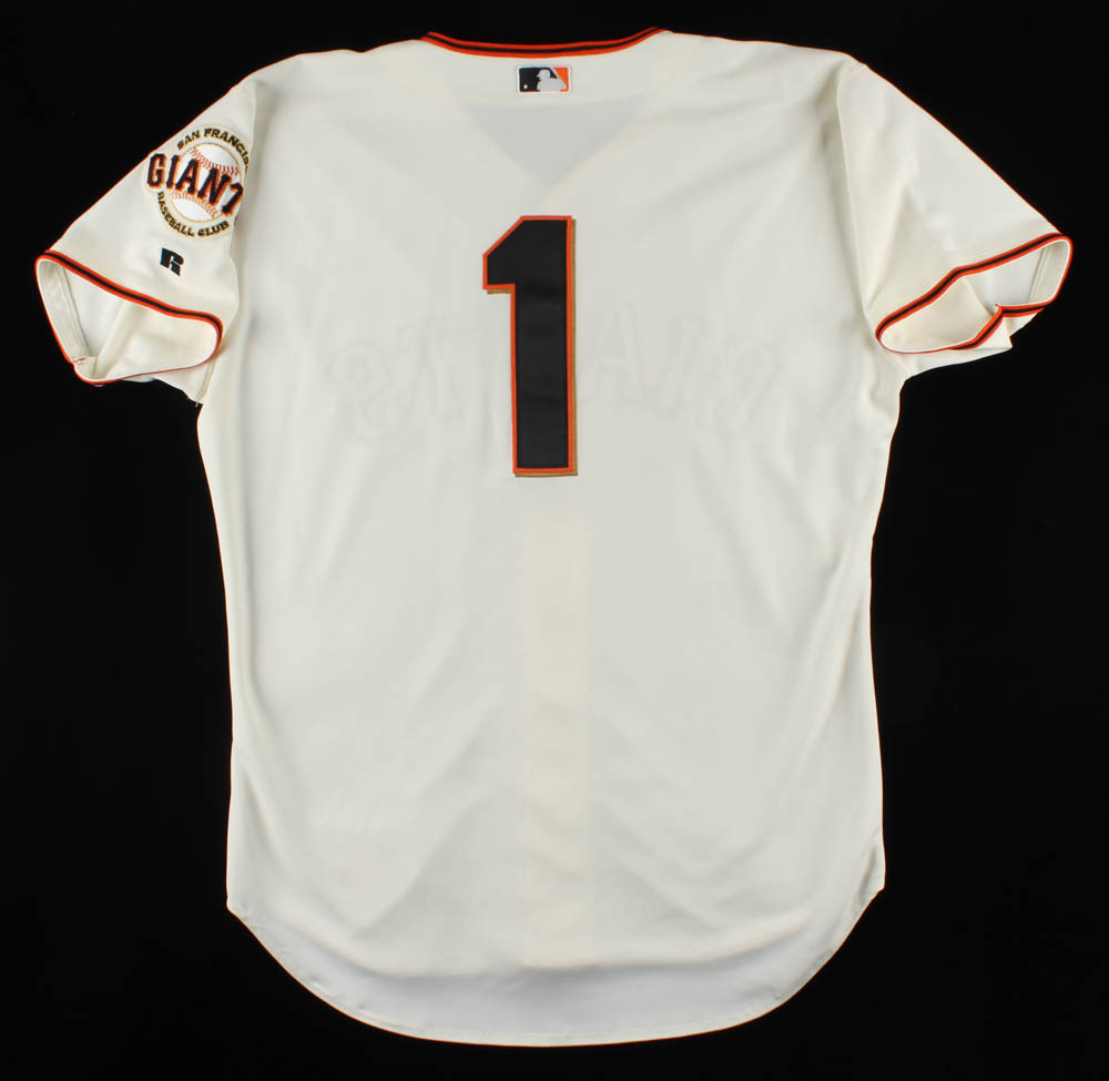 Kenny Lofton Signed Giants 2002 Game-Used Jersey Inscribed "2002 San ...