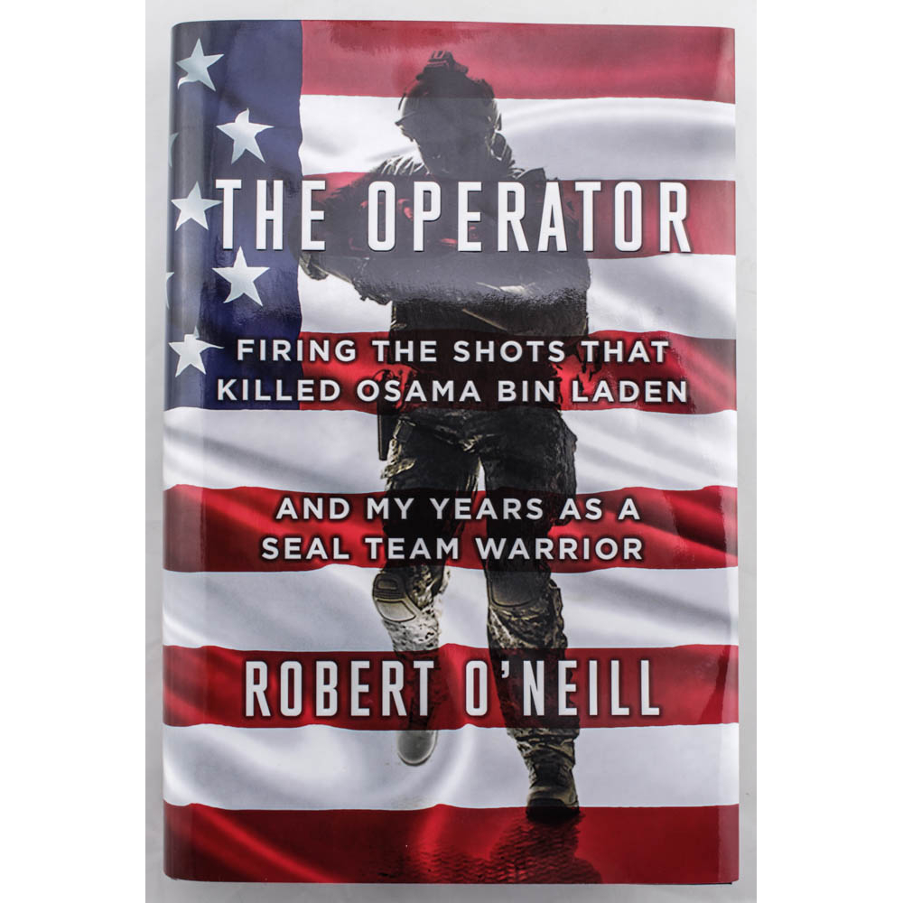 Robert O'Neill Signed "The Operator" Hard Cover Book (Premiere ...