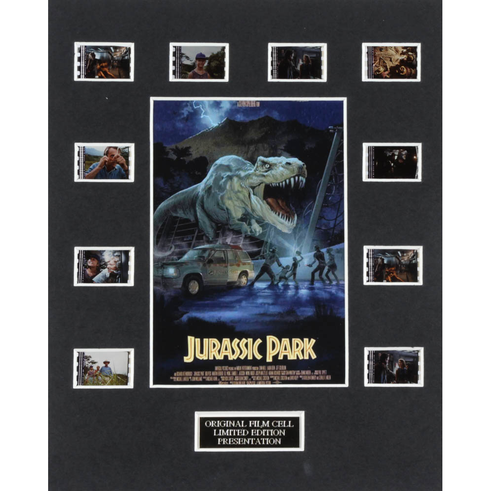 "Jurassic Park" LE 8x10 Custom Matted Original Film / Movie Cell ...