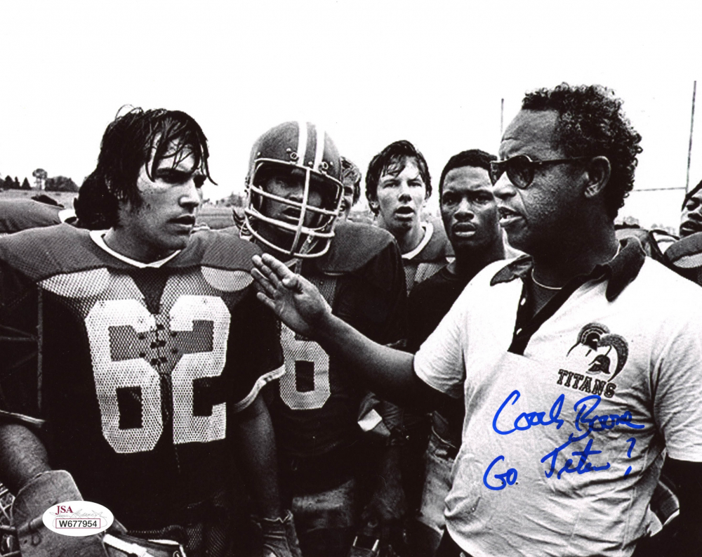Herman Boone Signed 8x10 Photo Inscribed "Go Titans!" (JSA COA ...