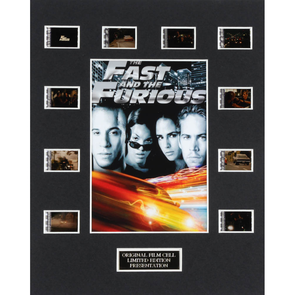 "The Fast and the Furious" LE 8x10 Custom Matted Original Film / Movie ...
