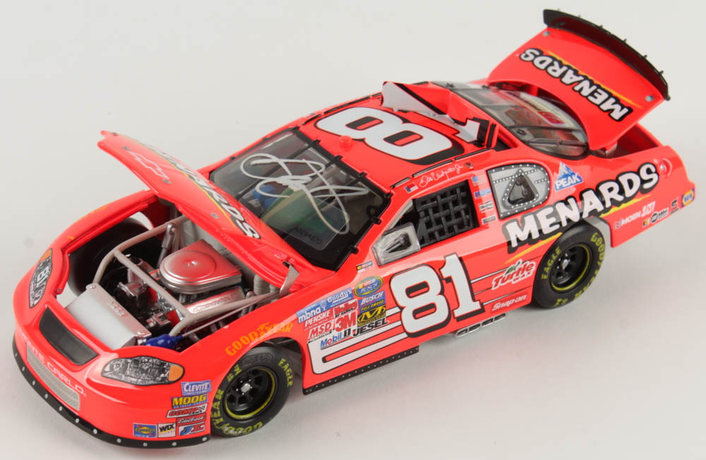 Dale Earnhardt Jr. Signed 2005 NASCAR #81 Menards - 1:24 Premium Action ...