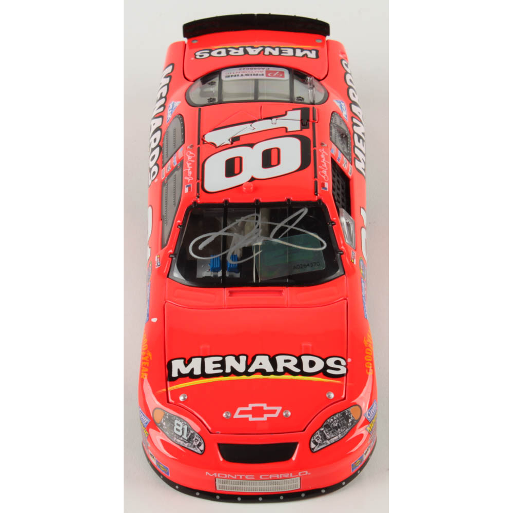 Dale Earnhardt Jr. Signed 2005 NASCAR #81 Menards - 1:24 Premium Action ...