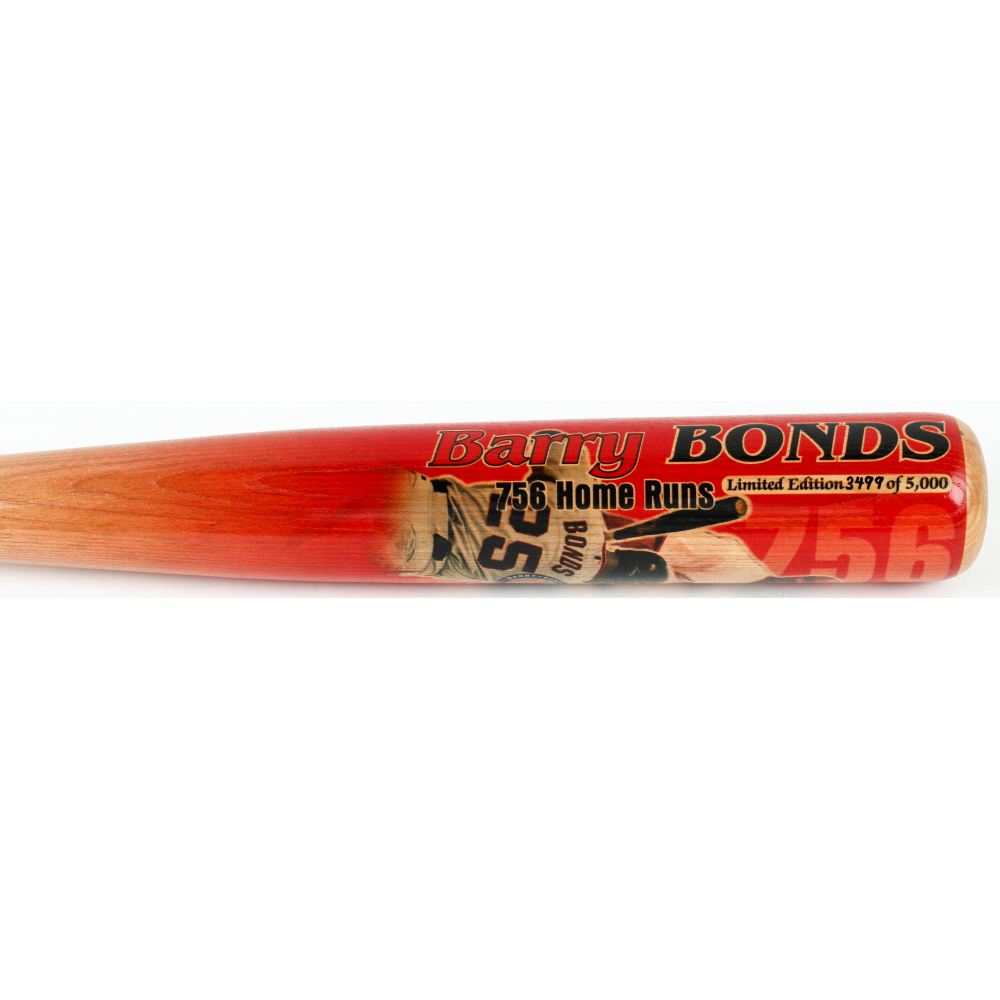 Barry Bonds LE 2007 Custom Career Highlight Baseball Bat | Pristine Auction