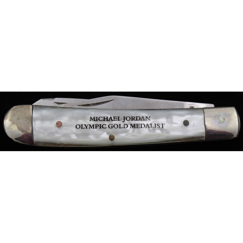 Michael Jordan Commemrative Olympic Knife | Pristine Auction
