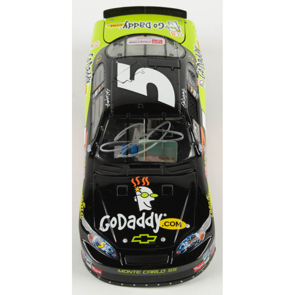 Dale Earnhardt Jr. Signed 2008 NASCAR #5 GoDaddy - 1:24 Premium Action ...