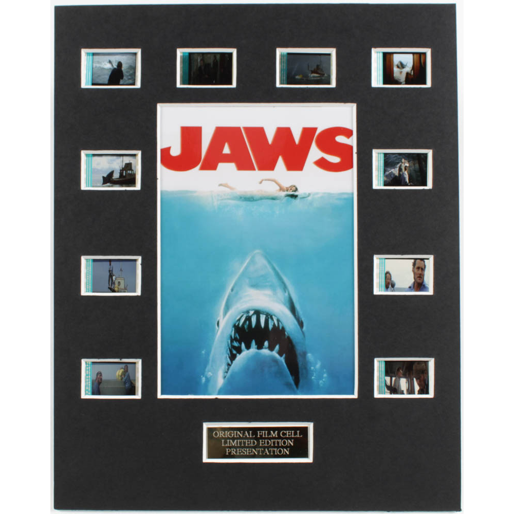 "Jaws" LE 8x10 Custom Matted Original Film / Movie Cell Display ...