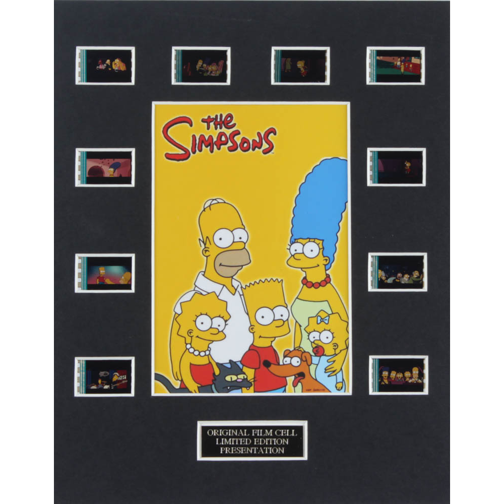 "The Simpsons Movie" LE 8x10 Custom Matted Original Film / Movie Cell ...