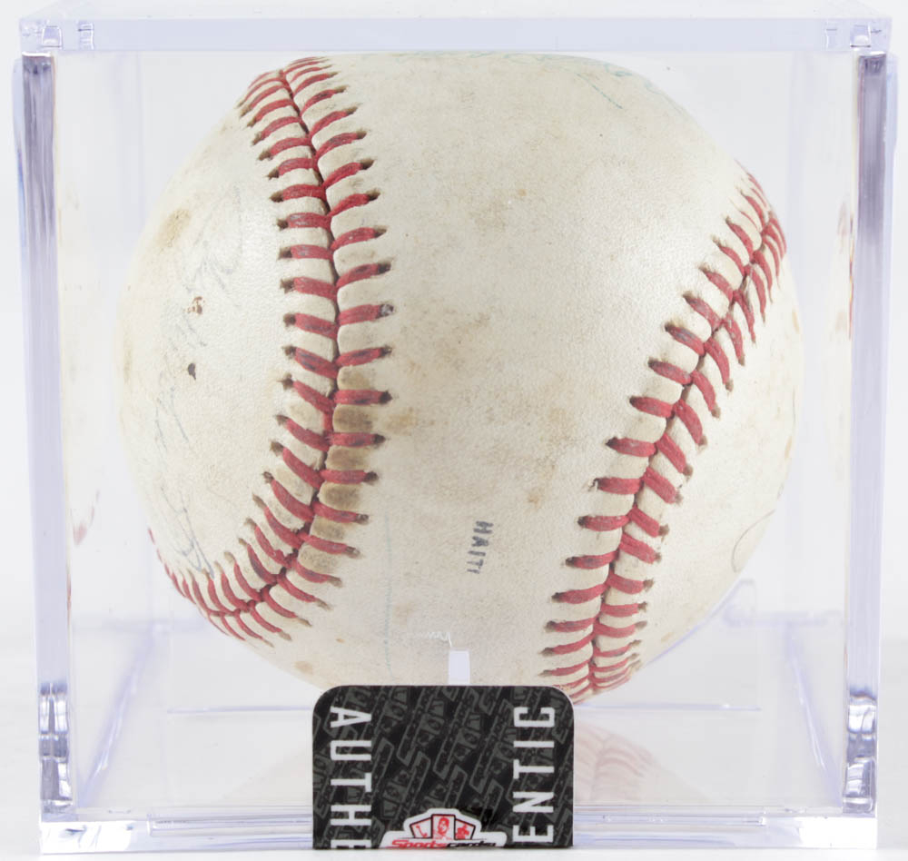 1978 World Series Baseball Team-Signed by (6) With Chris Chambliss ...