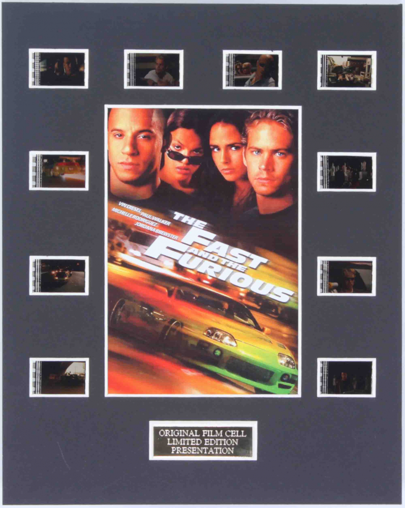 "The Fast & The Furious" LE 8x10 Custom Matted Original Film / Movie ...