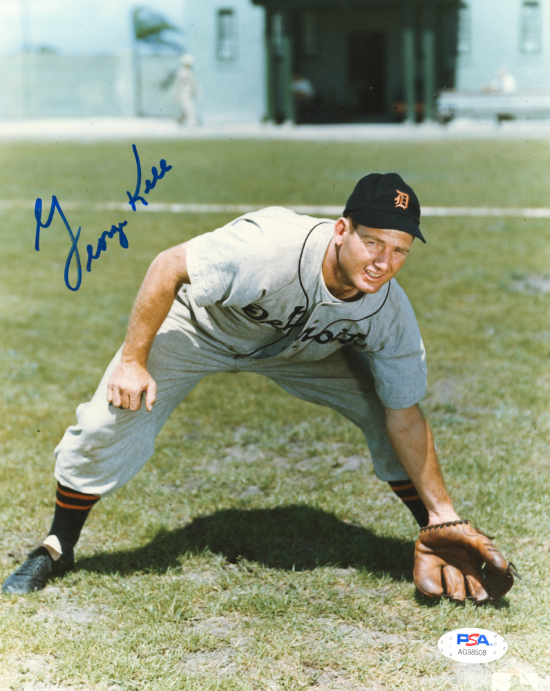George Kell Signed Tigers 8x10 Photo (PSA COA) | Pristine Auction