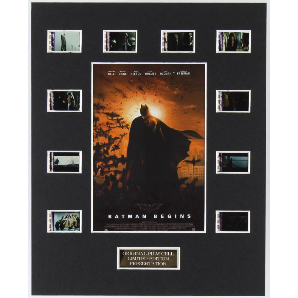 "Batman Begins" LE 8x10 Custom Matted Original Film / Movie Cell ...