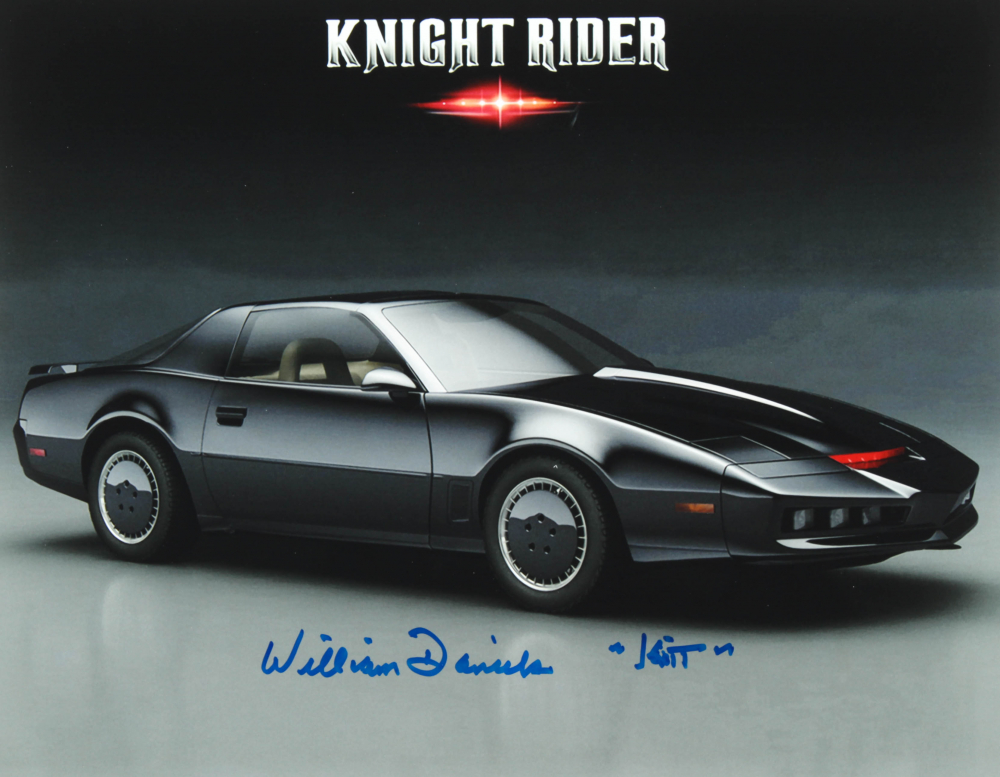 William Daniels Signed "Knight Rider" 11x14 Photo Inscribed "KITT" (JSA ...