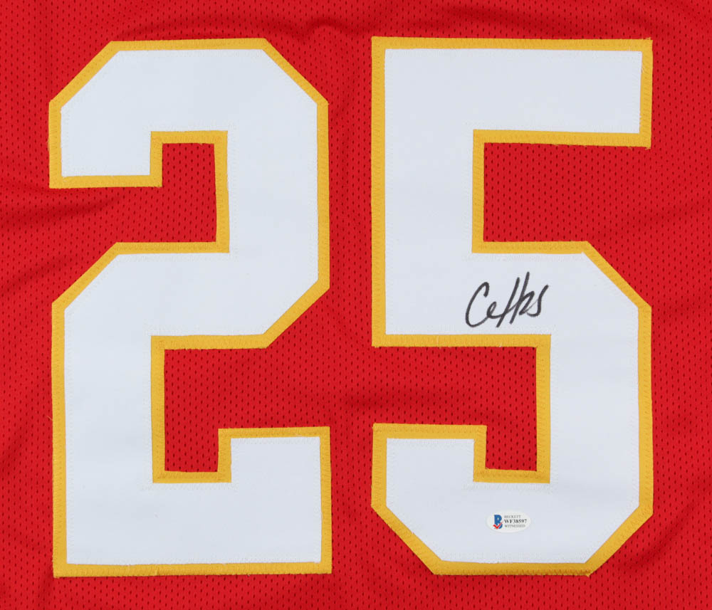 Clyde Edwards-Helaire Signed Jersey (Beckett COA) | Pristine Auction