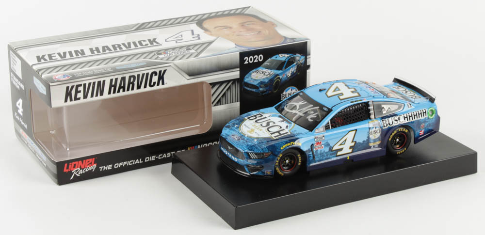 Kevin Harvick Signed 2020 NASCAR #4 Buschhhhh Beer - 1:24 Premium ...