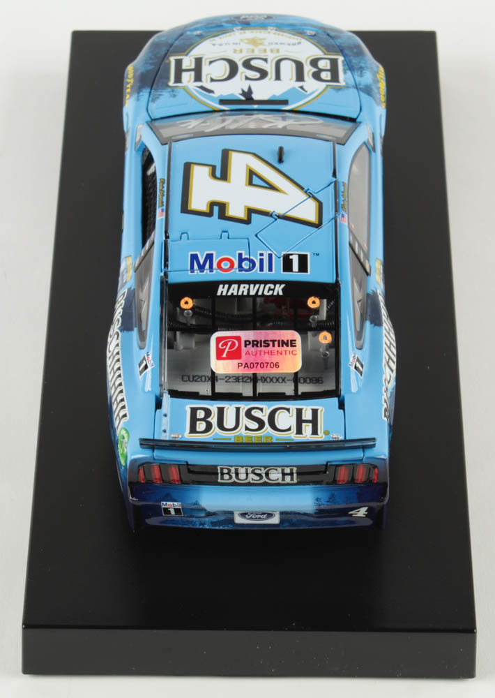 Kevin Harvick Signed 2020 NASCAR #4 Buschhhhh Beer - 1:24 Premium ...