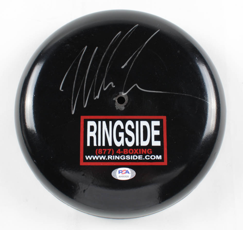 Mike Tyson Signed Authentic Ringside Boxing Bell (PSA COA) | Pristine ...