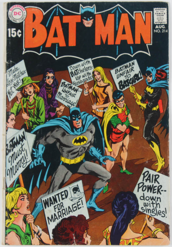 1969 "Batman" Issue #214 DC Comic Book | Pristine Auction
