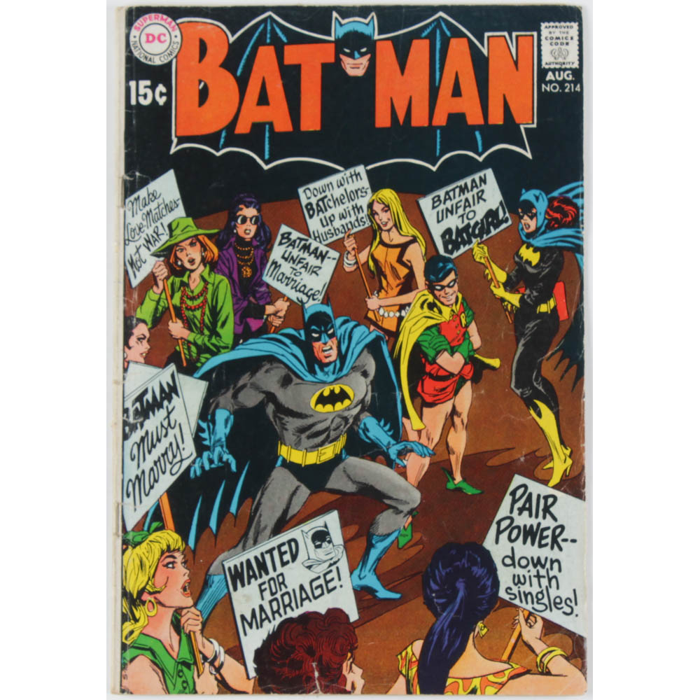 1969 "Batman" Issue #214 DC Comic Book | Pristine Auction