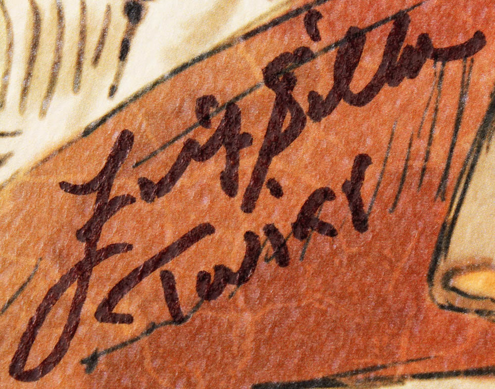 Nichelle Nichols, Felix Silla & Gil Gerard Signed 12x18 Print Inscribed ...