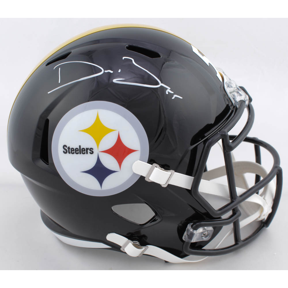 Devin Bush Signed Steelers Full-Size Speed Helmet (Beckett COA ...