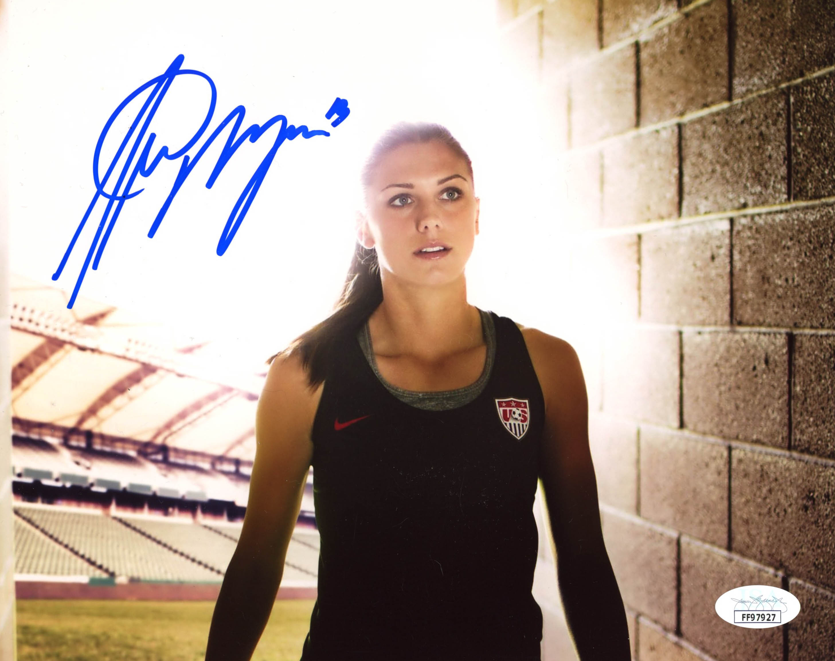 Alex Morgan Signed Team USA 8x10 Photo (JSA COA) | Pristine Auction