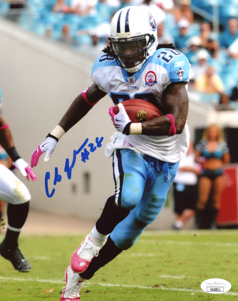 Chris Johnson Signed Titans 8x10 Photo (JSA COA) | Pristine Auction